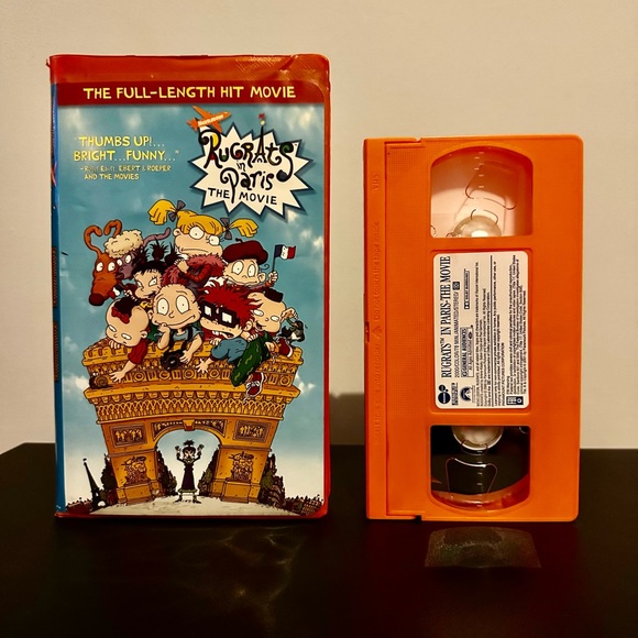 Nickelodeon | Media | The Rugrats In Paris The Movie Vhs | Poshmark